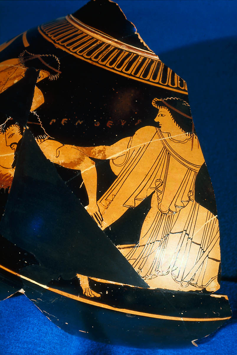 Wine cooler (psykter) with the death of Pentheus | Museum of Fine Arts ...