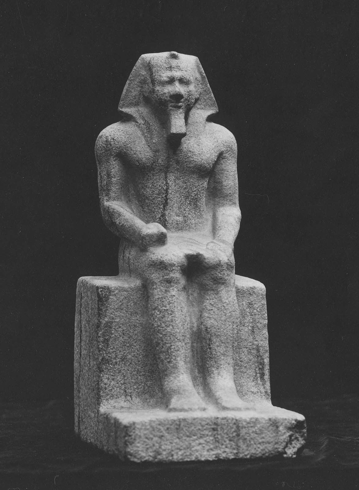 Unfinished statuette of King Menkaura (Mycerinus) | Museum of Fine Arts ...