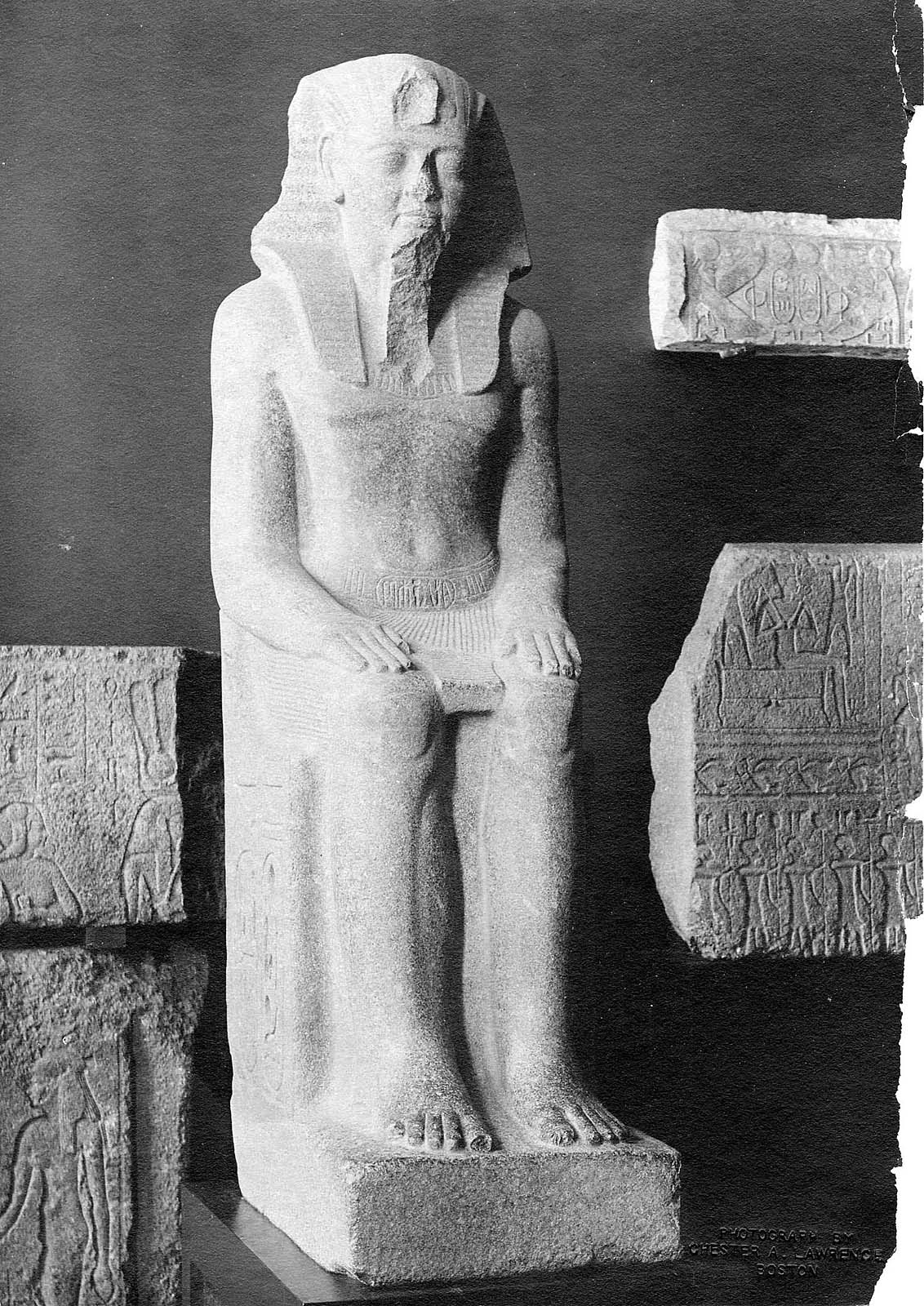 Seated statue of Ramesses II | Museum of Fine Arts, Boston