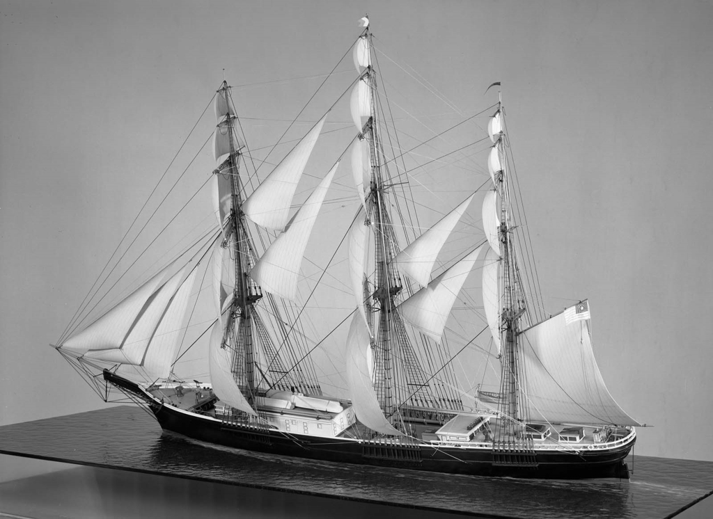 Clipper ship "Flying Cloud" | Museum of Fine Arts, Boston