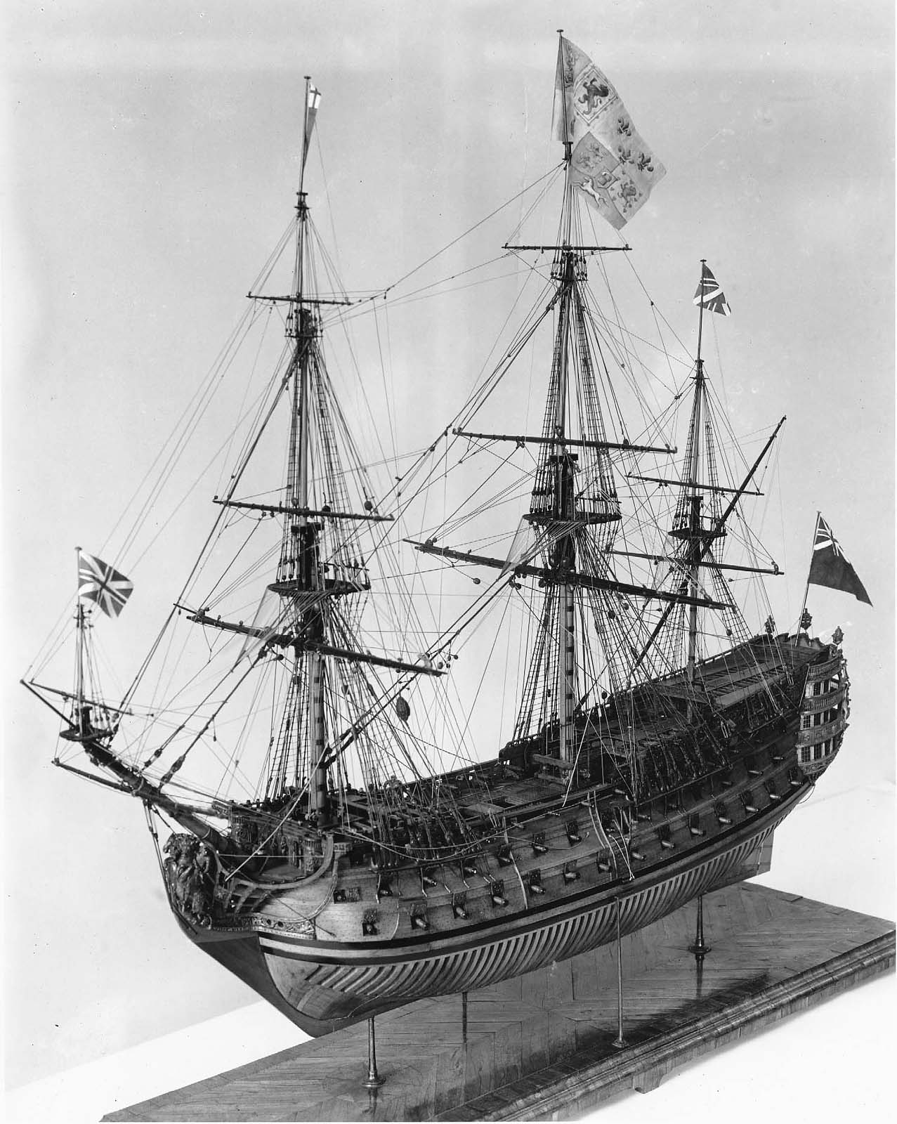 100-gun ship of the line | Museum of Fine Arts, Boston