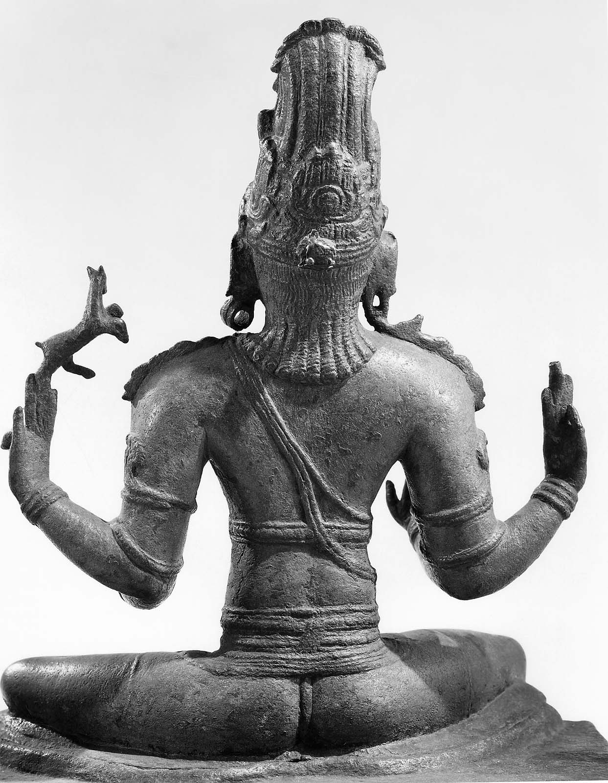 Chola Style Brass Seated Parvati Uma Devi Sculpture | Height: 20.5 inch