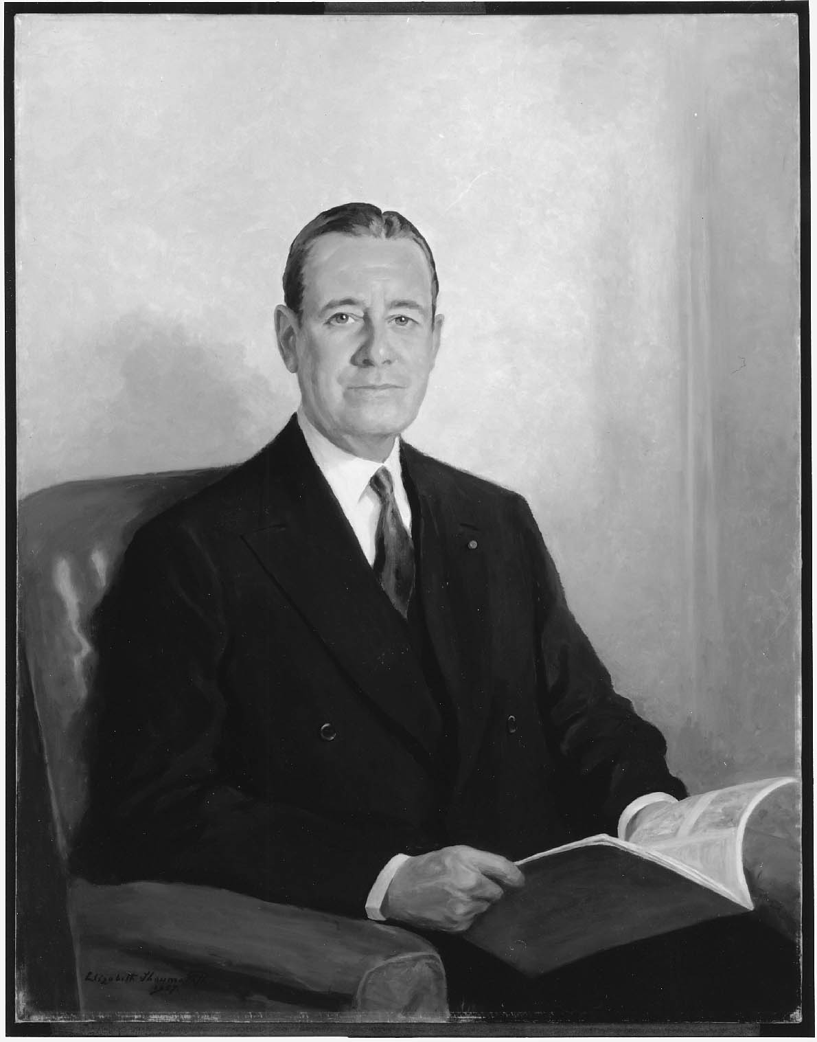 Portrait of Harvey S. Firestone, Jr. - Wikidata