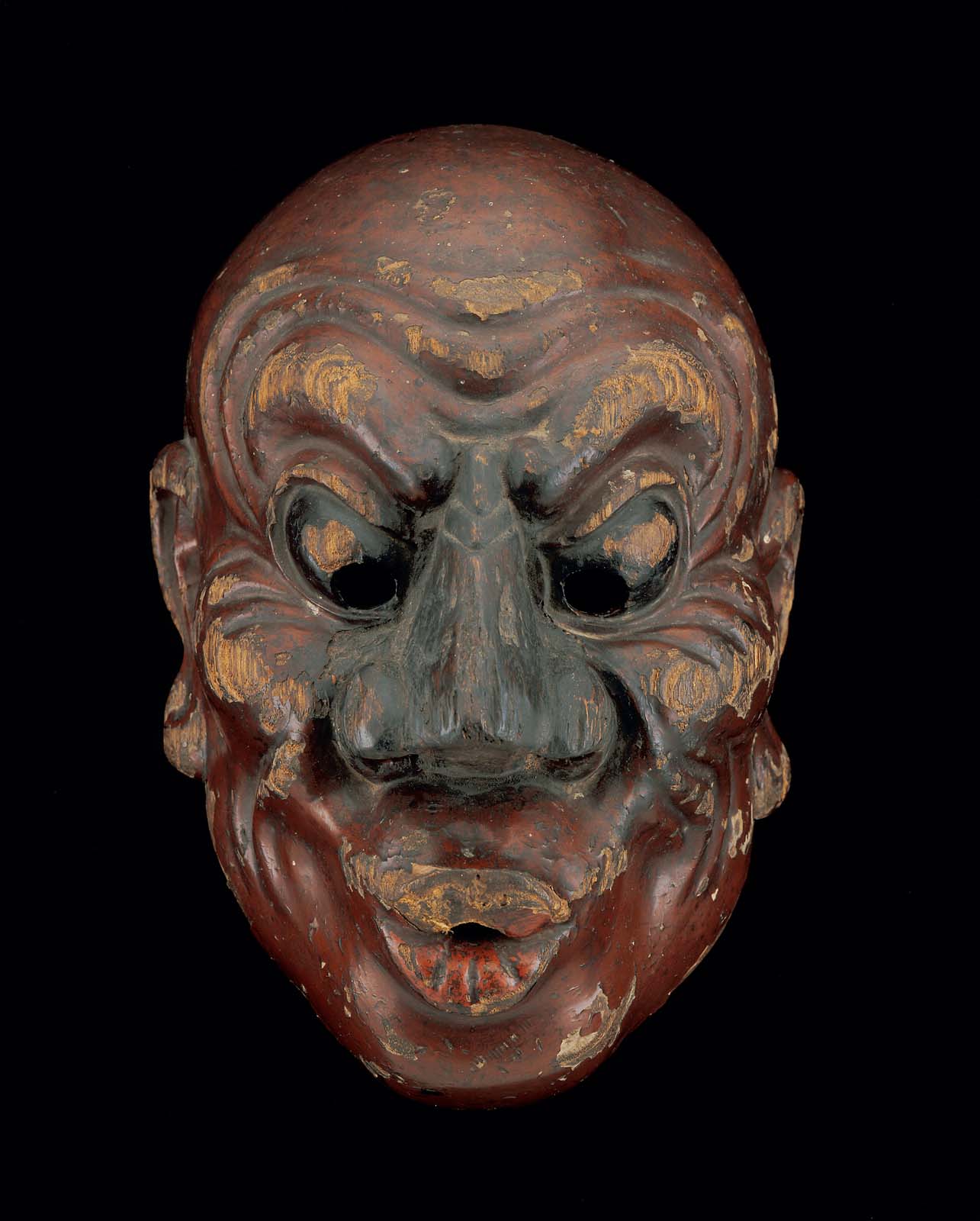 Bugaku mask, possibly of the Kotokuraku-heishitori type | Museum of ...