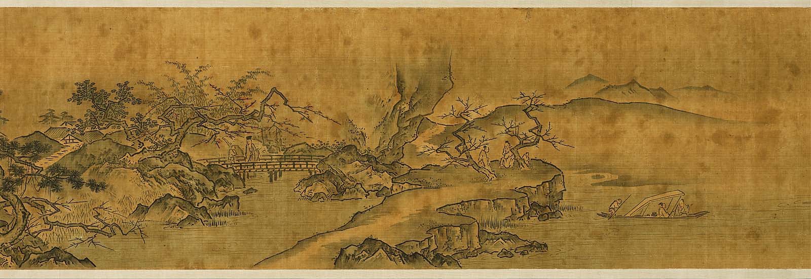 Landscapes of the Four Seasons (in the style of Xia Gui and Sesshu ...