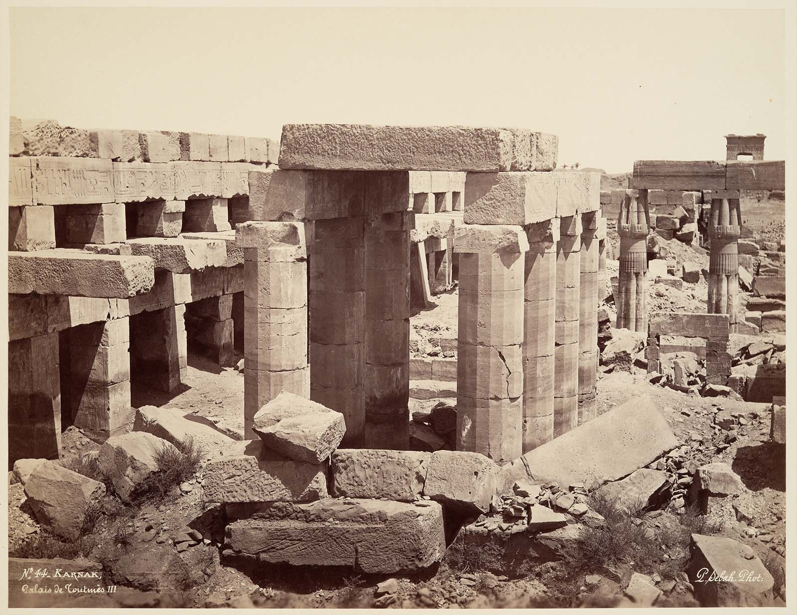 Thutmose Iii Karnak Temple Egypt