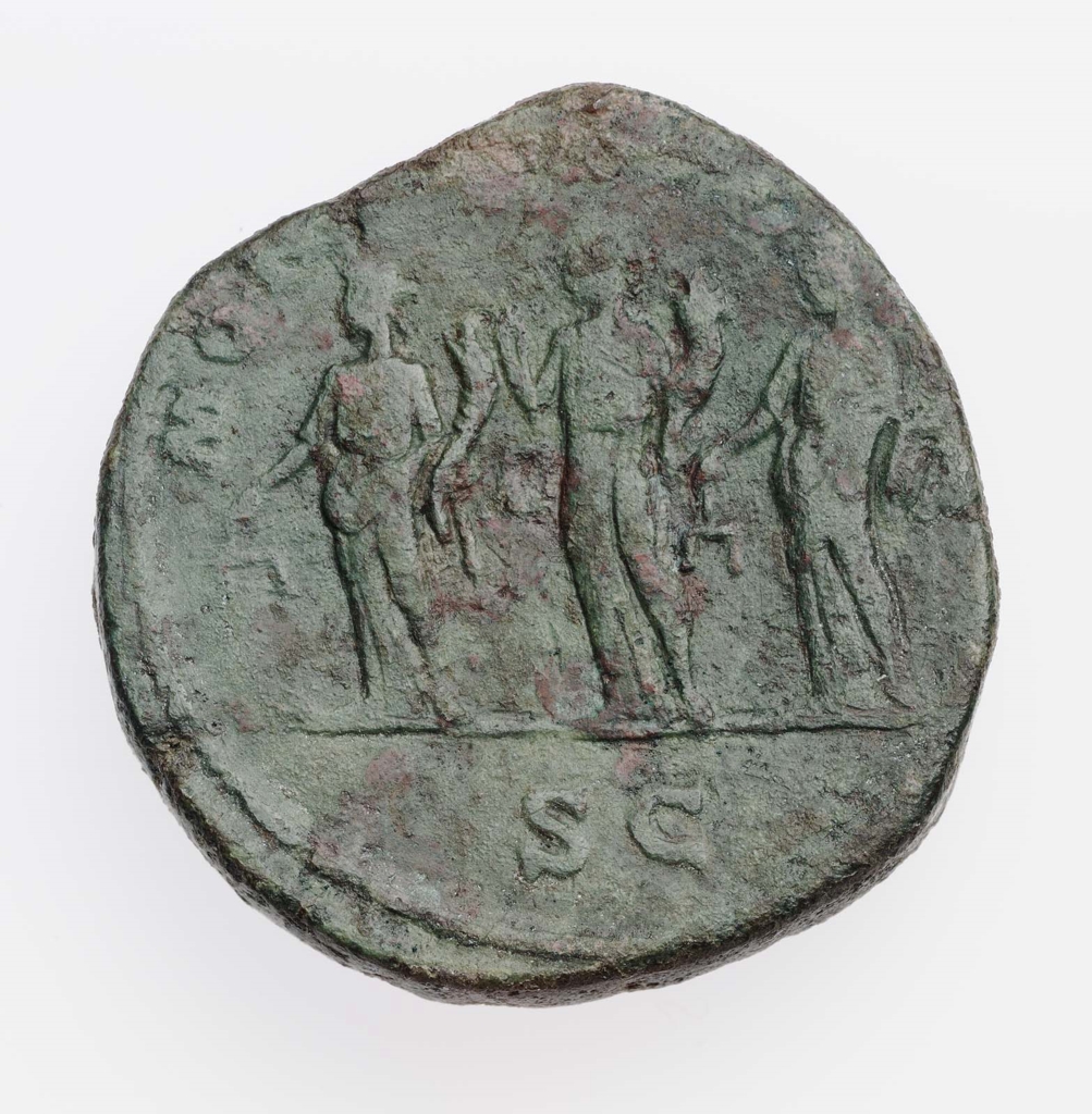 Sestertius with head of Septimius Severus | Museum of Fine Arts, Boston