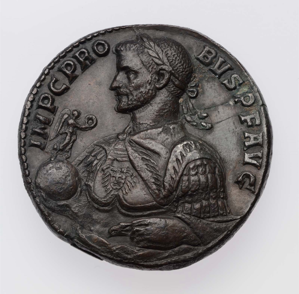 Medallion with bust of Probus | Museum of Fine Arts, Boston