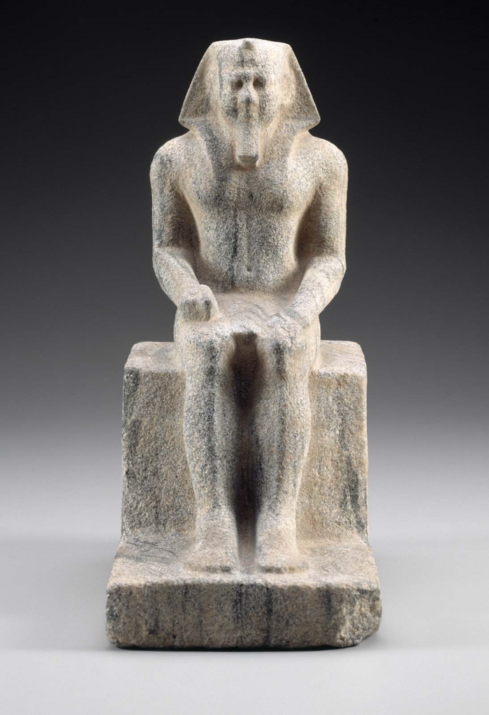 Unfinished statuette of King Menkaura (Mycerinus) | Museum of Fine Arts ...