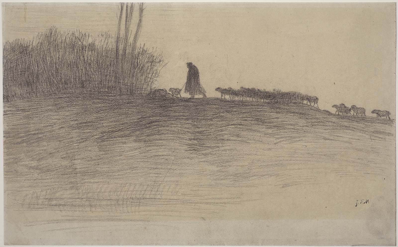 Drawings by Millet | Museum of Fine Arts, Boston