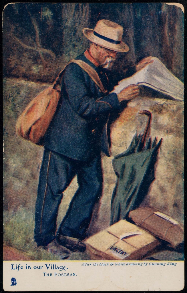 THE POSTMAN. | Museum of Fine Arts, Boston