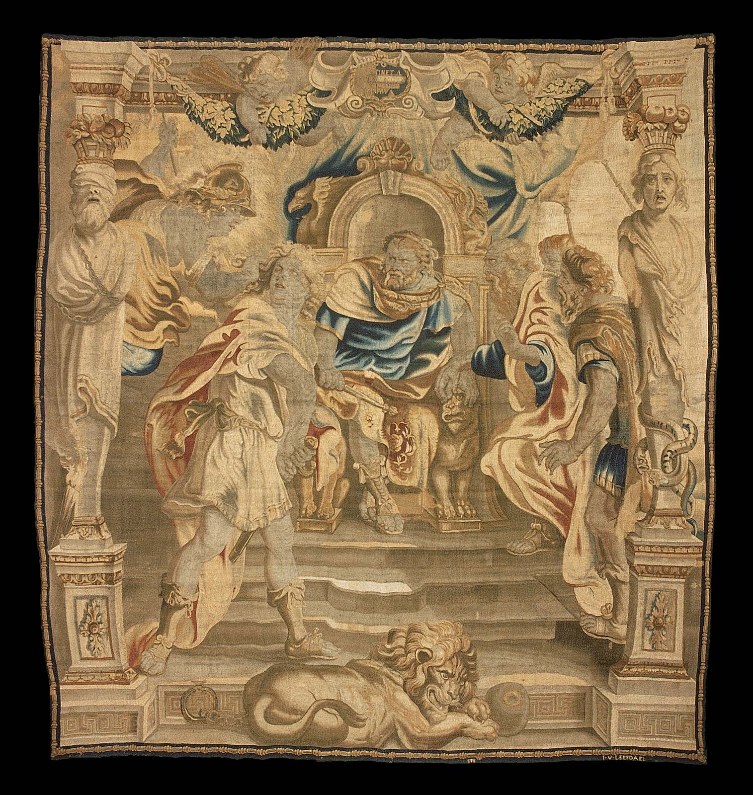 Tapestry: The Anger of Achilles Against Agamemnon (from the series The ...