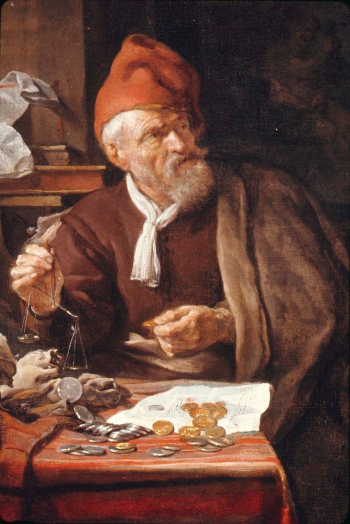 Usurer with a Tearful Woman | Museum of Fine Arts, Boston